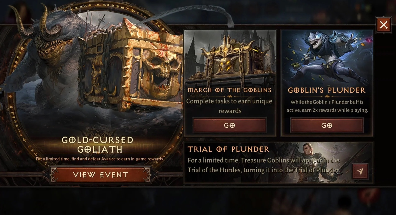 Diablo 4, Bonus de oro y eventos - Gamers4Life