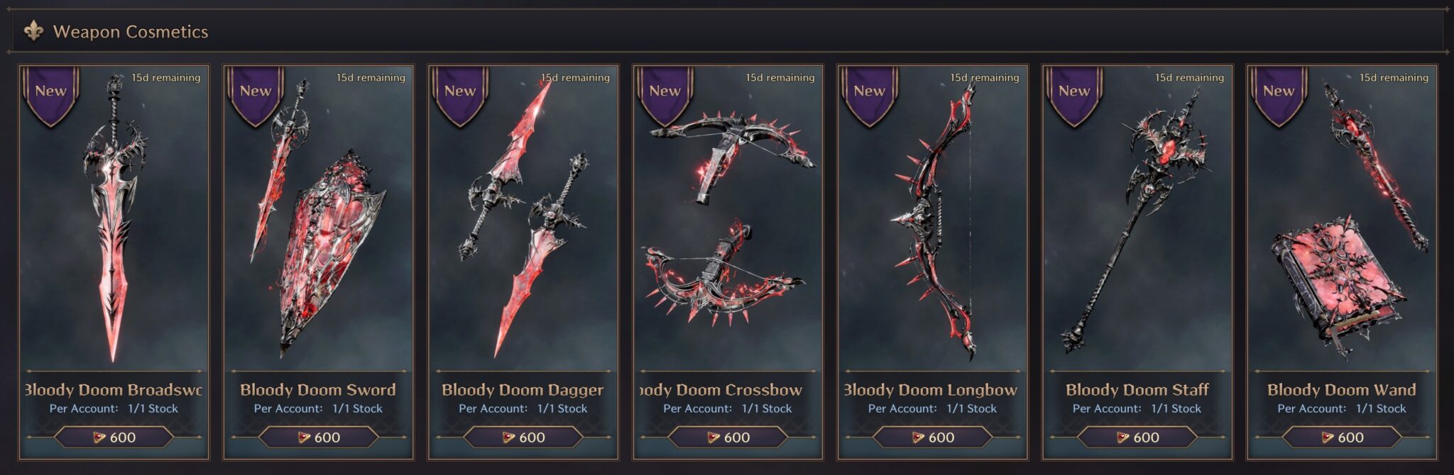 Throne and Liberty KR - Skins Masquerade & Bloody Doom - Gamers4Life