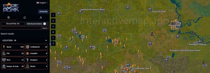 Corepunk Mapa Interactivo - Gamers4Life