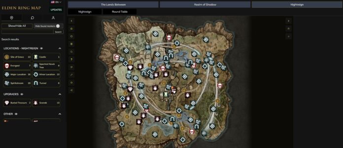 Elden Ring: Nightreign Interactive Map - Gamers4Life