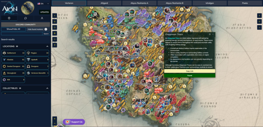 AION 2 Interactive Map – Complete World Guide - Gamers4Life